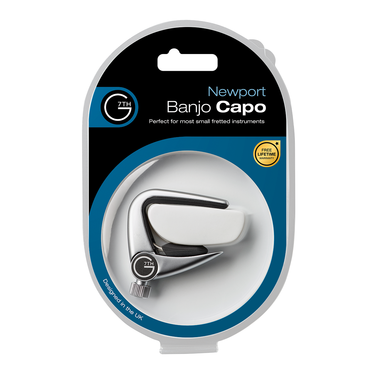 G7 Newport Banjo Capo – All Music Direct