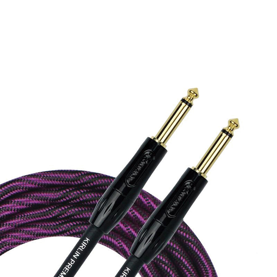 Kirlin IWB201WB 10ft Premium Plus Wave Purple Instrument Cable – All ...