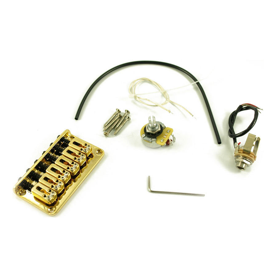 LR Baggs XBridge Fixed Bridge Gold – All Music Direct